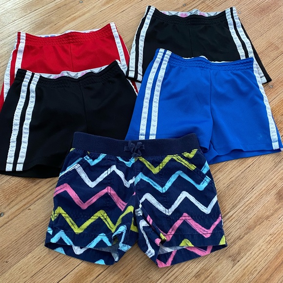 Faded Glory | Bottoms | Set Of 5 Faded Glory Girls 66x Shorts | Poshmark